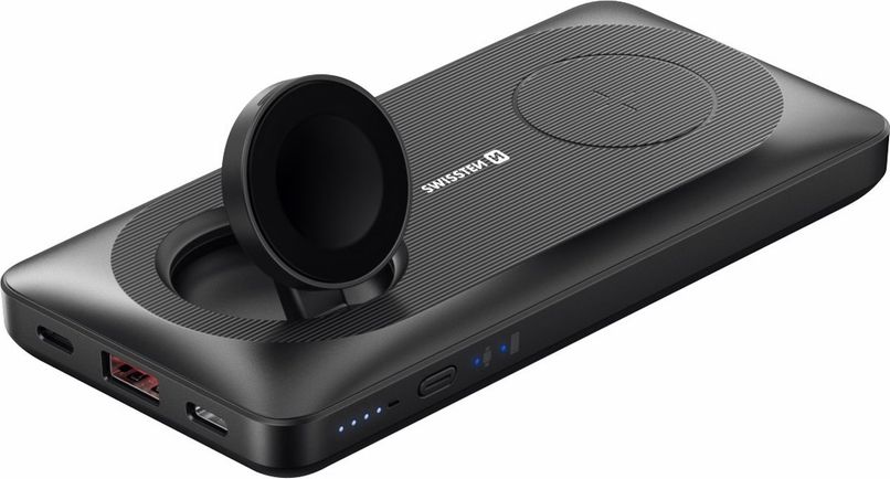 Akupank Swissten Apple Watch and MagSafe devices 10000mAh - Klick e-pood