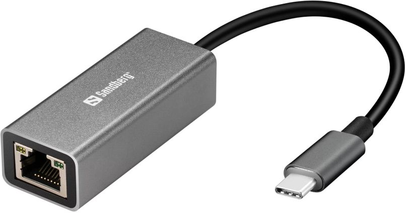 Sandberg USB-C - RJ45 Gigabit adapter – juhtmega võrk - Klick