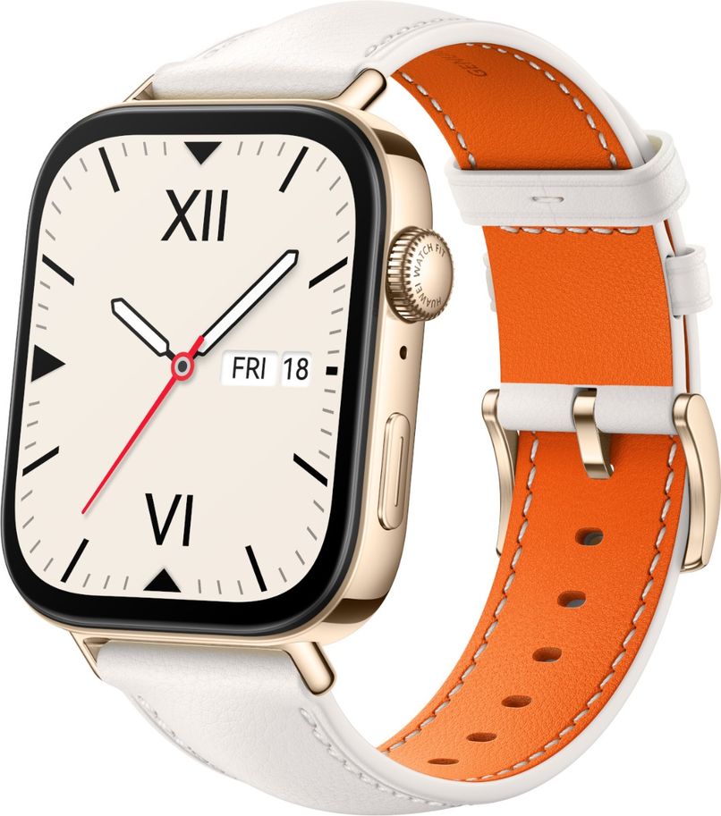 Nutikell Huawei WATCH Fit 3, valge nahk - Klick e-pood