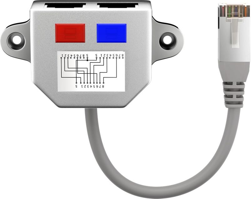 Wentronic RJ45 jagaja (2xCAT5) - Klick e-pood