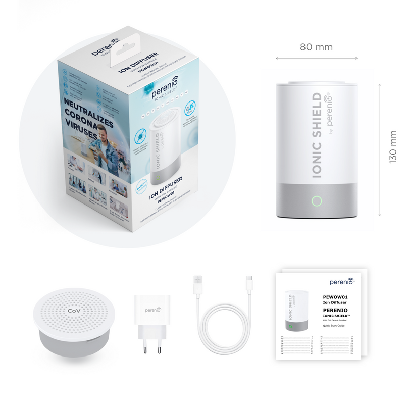 Ionisaator Perenio Cold Plazma Emitter + COV Capsule - Klick e-pood