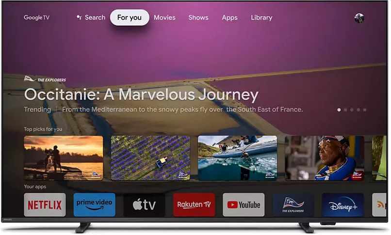 TV Philips The One 8518, 50", LED LCD, Ultra HD, jalad äärtes, hall ...