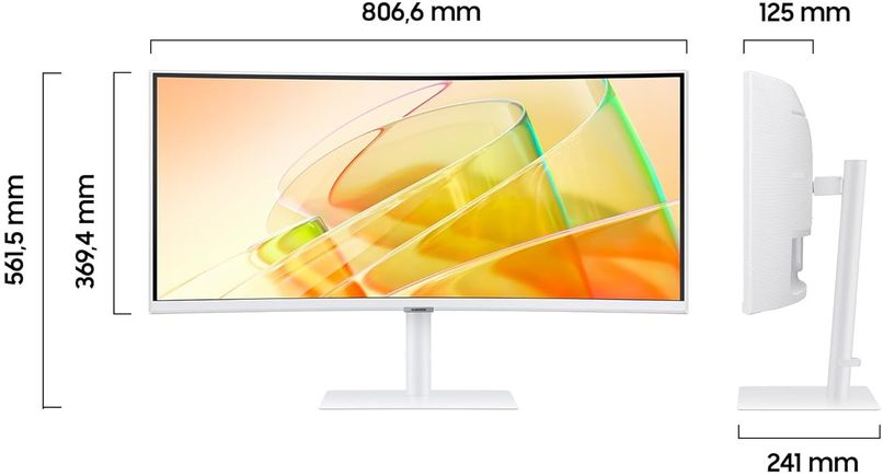 Monitor Samsung LCD 34" S34C650T Curved - Klick e-pood