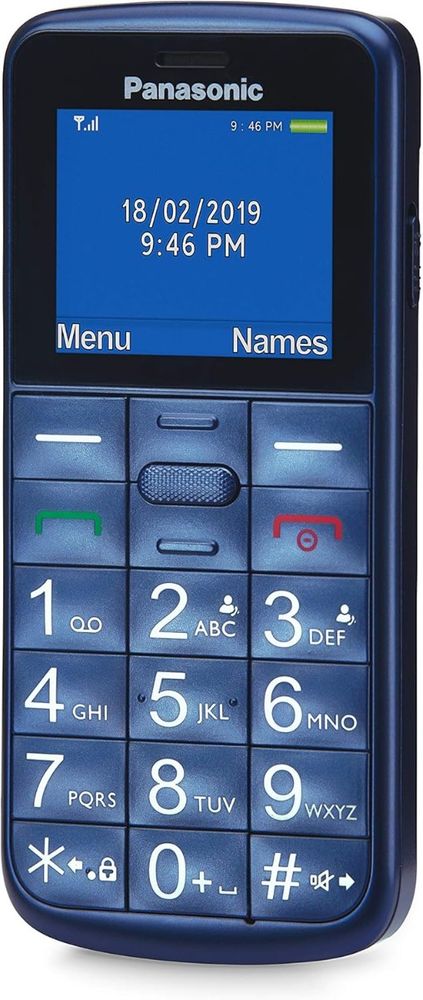 Mobiiltelefon Panasonic KX-TU110, sinine - Klick e-pood
