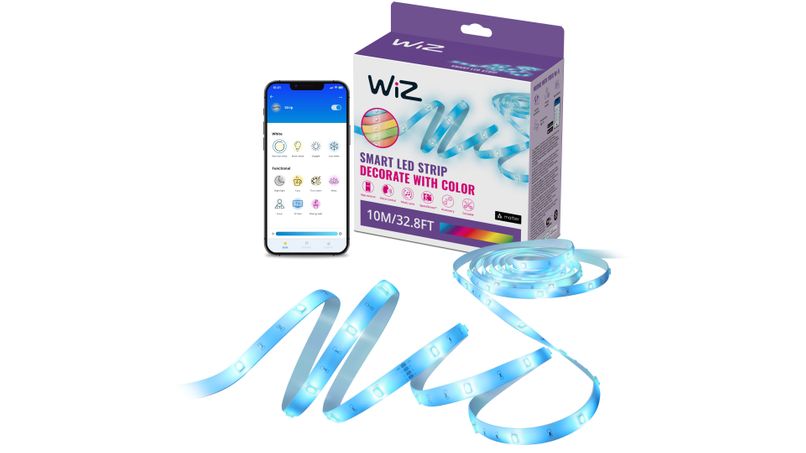 LED-riba WiZ Smart WiFi RGB LED strip, 10m - Klick e-pood LED-riba WiZ Smart WiFi RGB LED strip, 10m - Klick e-pood