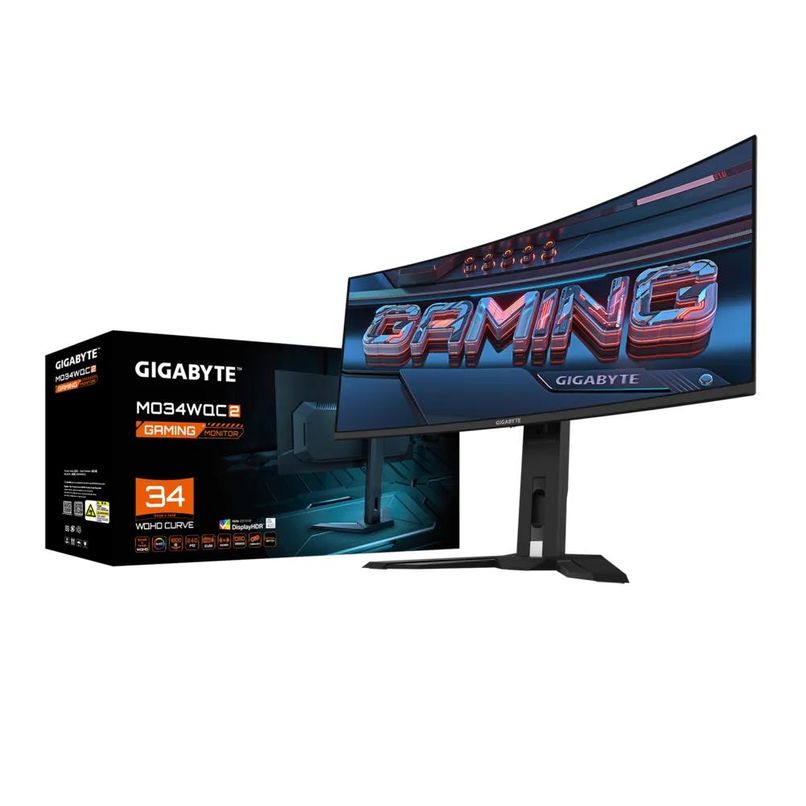 Monitor GIGABYTE MO34WQC2 EK 34" - Klick e-pood