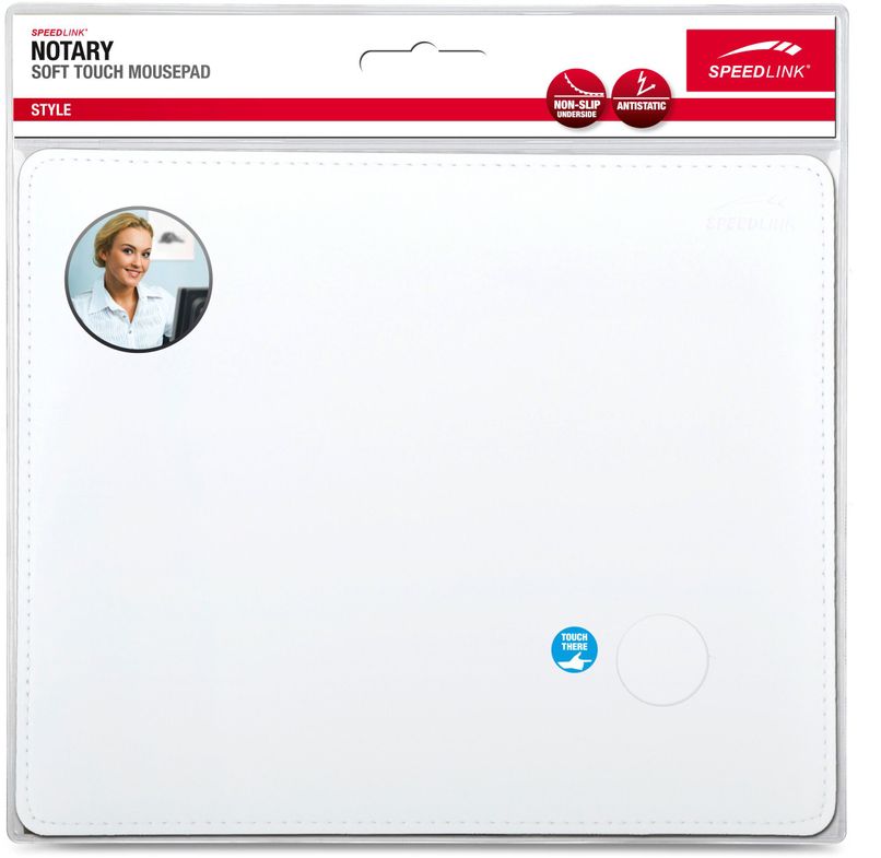 Hiirematt Speedlink Notary, valge (SL-6243-LWT) - Klick e-pood
