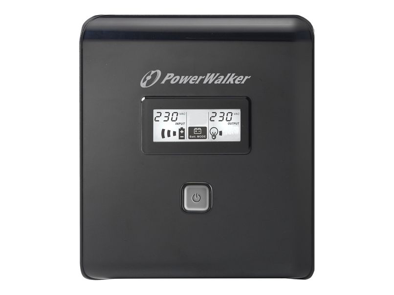 POWERWALK VI 1000 LCD UPS – 1000VA, USB, RJ11/RJ45 - Klick