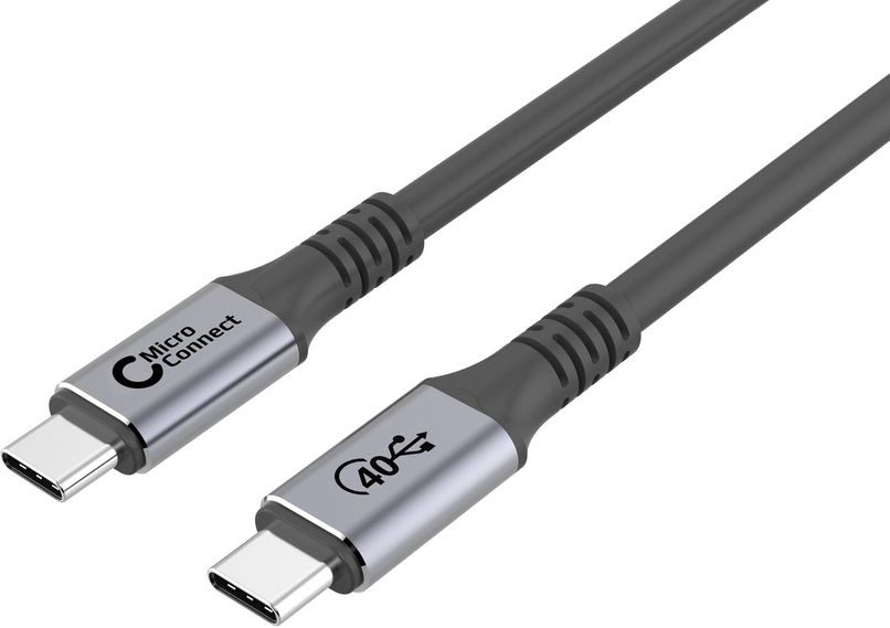 USB kaabel Microconnect USB-C - USB-C, 100W, 40Gbps, 2m - Klick e-pood