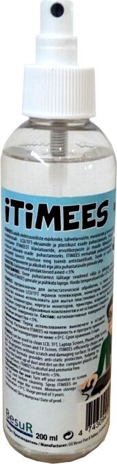 Rem Itimees ekraanipuhastusvahend 200 ml + lapp komplekt - Klick