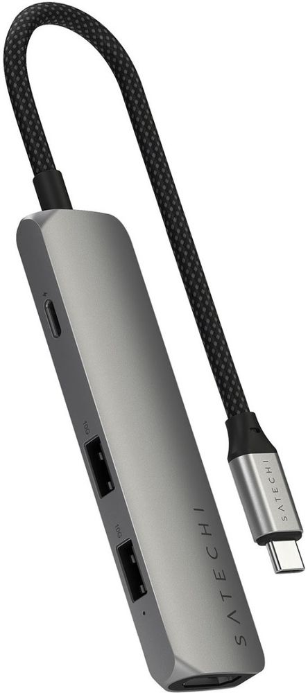 Satechi 4-in-1 USB-C Slim Multiport Adapter – 4K hall - Klick