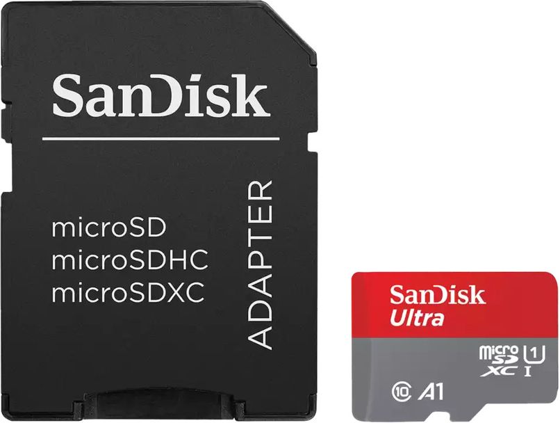 Mälukaart SanDisk 64GB Ultra MicroSDXC + adapter - Klick e-pood