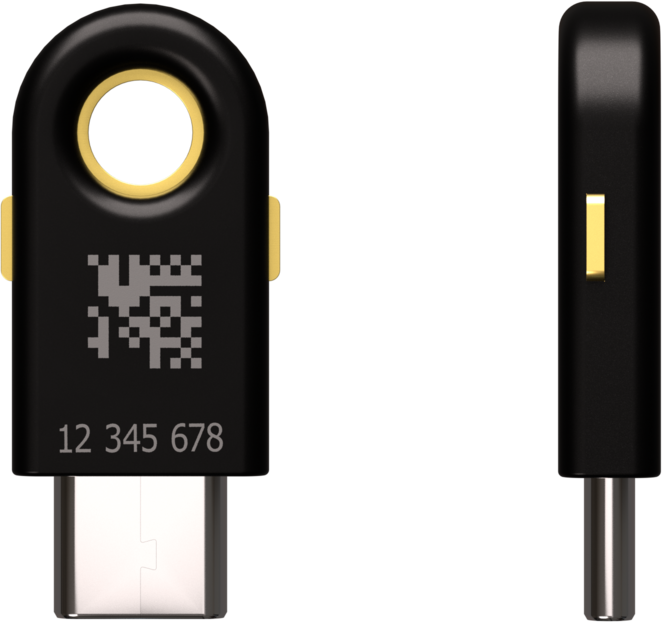 Turvavõti YUBICO YubiKey 5C USB-C - Klick e-pood
